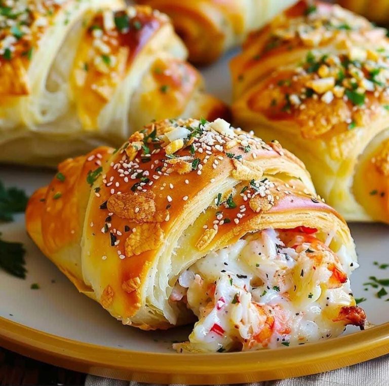 Crab & Cheese Filled Crescent Rolls A Buttery, Cheesy Delight! – Foodie Infoo